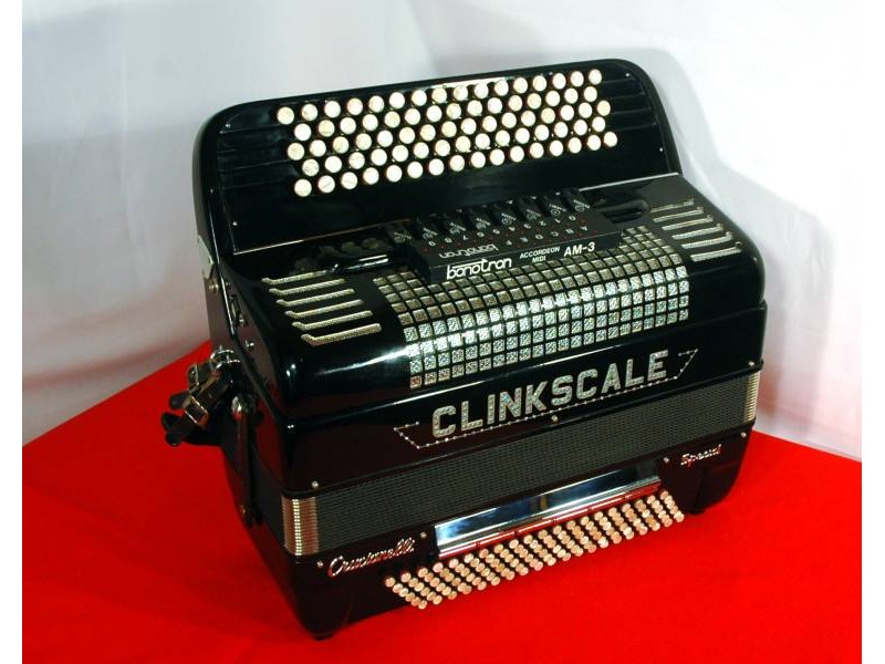 Crucianelli Clinkscale C system MIDI button accordion