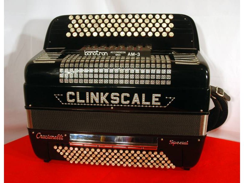 Crucianelli Clinkscale C system MIDI button accordion
